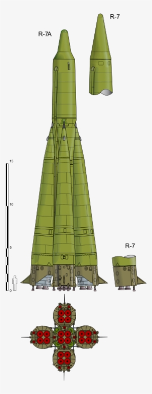 R 7 Semyorka Icbm PNG Image | Transparent PNG Free Download on SeekPNG
