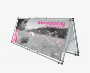 Portable Outdoor Banner Frames PNG Image | Transparent PNG Free ...