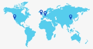 Codility Locations On World Map - World Map PNG Image | Transparent PNG ...