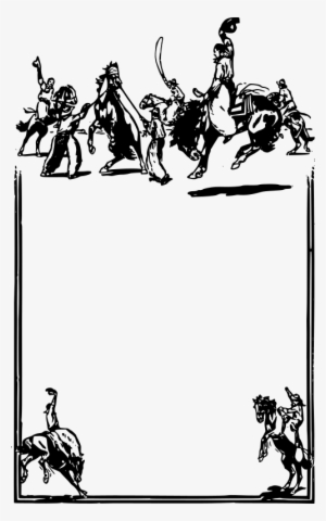 Medium Image - Cowboy Picture Frame PNG Image | Transparent PNG Free ...