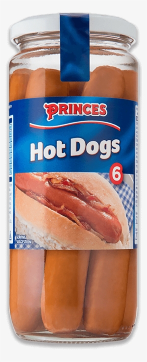 Glass Jar Hot Dogs - Princes 8 Hot Dogs In Brine 400 G PNG Image ...