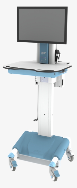 Sensa-life Computer On Wheels - Computer On Wheels Hospital PNG Image ...