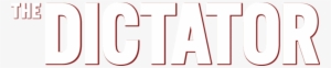 The Dictator PNG Image | Transparent PNG Free Download on SeekPNG