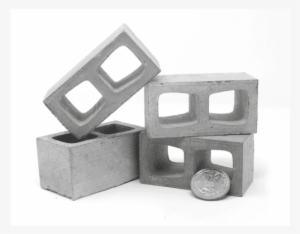 6 Scale Mini Cinder Blocks From Mini Materials Wholesale - Concrete ...