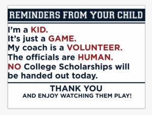 Athlete Reminders Poster - Poster PNG Image | Transparent PNG Free ...