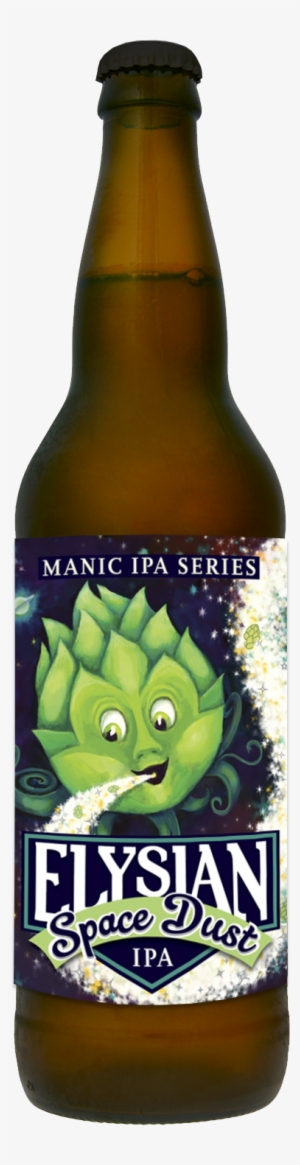 Elysian Space Dust Ipa Bottle “ - Elysian Space Dust Ipa PNG Image ...