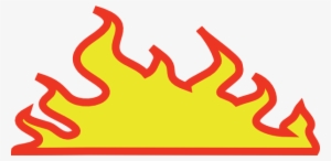Racing Flames Cliparts - Wide Flame Clipart PNG Image | Transparent PNG ...