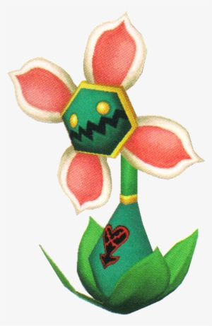 Dire Plant Khd - Kingdom Hearts Heartless Flower PNG Image ...