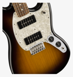 Fender Offset Series Mustang - Fender Mustang P90 Pf PNG Image ...
