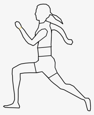 How To Draw Running Legs Clipart