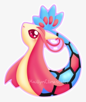 Milotic By Kaitlynclinkscales - Pokemon Cute Milotic PNG Image ...