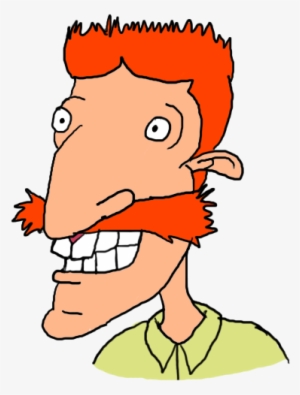 Orange Cartoon Character With Mustache