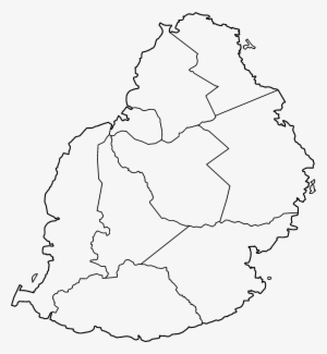 Map Of Mauritius With Districts PNG Image | Transparent PNG Free ...