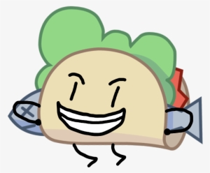 Taco In Bfb 10 - Bfdi Taco Assets PNG Image | Transparent PNG Free ...
