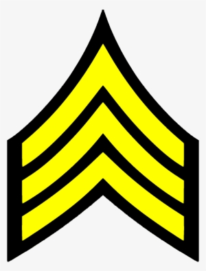Chrome Us Army E 5 Psd66771 - Us Army Sergeant Rank PNG Image ...