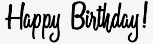 Happy Birthday Word Png PNG Image | Transparent PNG Free Download on ...