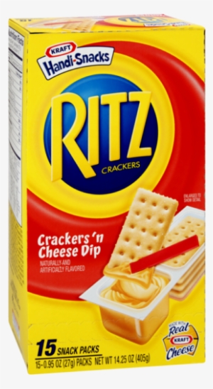 Ritz Cheese & Cracker 15ct - Ritz Handi Snacks Crackers N Cheese Dip ...