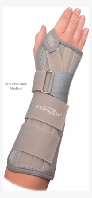 Buy Donjoy Contoured Wrist And Forearm Splint Online - Splints For ...
