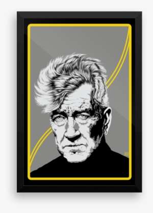 David Lynch Framed Poster - Illustration PNG Image | Transparent PNG ...
