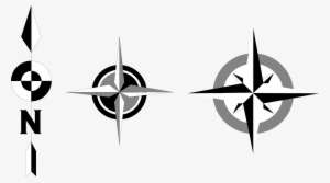 Compass Rose With Direction Abbreviations, Gnu Free - Compass ...