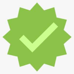 This Icon Is A Single Check Mark Located In The Center - Approved Icon ...