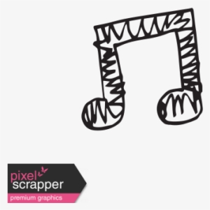 Art Class Music Doodle Music Note 2 Template - Music Note Doodle Png ...
