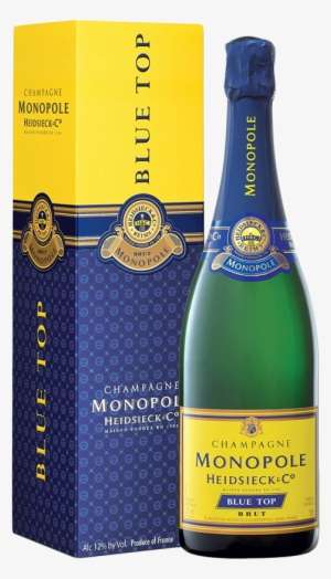 Heidsieck & Co Monopole Blue Top Brut Nv Giftbox - Blue Top Champagne ...