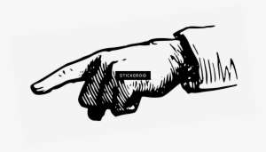Pointing Finger Left - Index Finger PNG Image | Transparent PNG Free ...