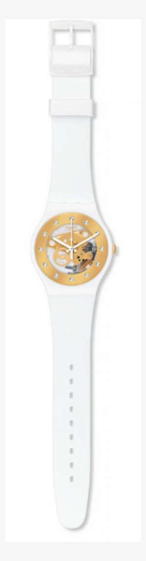 Swatch Sunray Glam, Suoz148, Women Watch, White PNG Image | Transparent ...