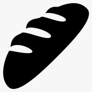 This Icon Is A Elongated Circle With Little Nodes Going - Bread Icon ...