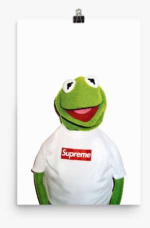Supreme Kermit PNG Image | Transparent PNG Free Download on SeekPNG