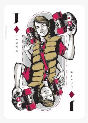 List Price $11 - Biff Tannen's Playing Cards PNG Image | Transparent ...