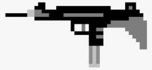 Israel Uzi - Uzi Pixel Art PNG Image | Transparent PNG Free Download on ...