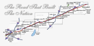 The Road That Built The Nation - National Road PNG Image | Transparent ...