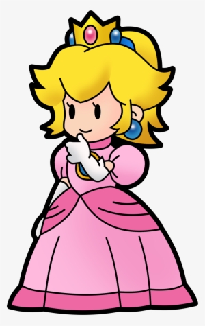Princess Peach Png Image - Paper Mario Sticker Star Peach PNG Image ...