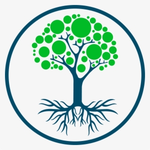 Deep Roots Yoga Logo Deep Roots Vertical - Graphic Design PNG Image ...