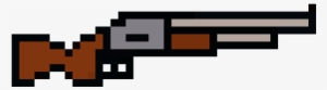 Shotgun - 8 Bit Shotgun PNG Image | Transparent PNG Free Download on ...