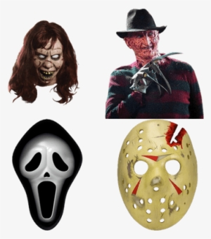 Scary Masks Halloween Png PNG Image | Transparent PNG Free Download on ...