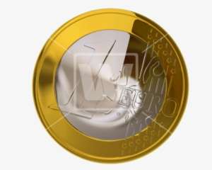 One Euro Coin - Euro Coin Transparent Background PNG Image ...