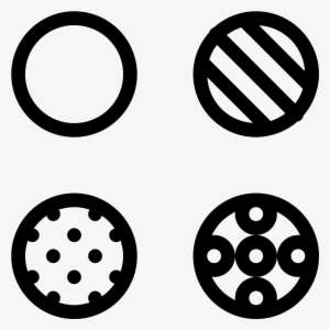 The Icon Image Is Showing Four Circles - Variation Icon PNG Image ...