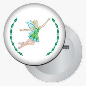 Tinkerbell Button / Magnet - Magnet Ballet / Magnet PNG Image ...