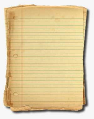 Notepad - Old Notebook Paper Background PNG Image | Transparent PNG ...