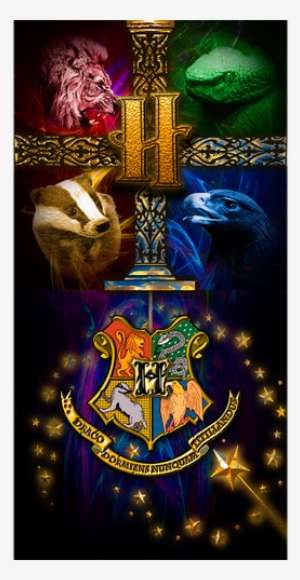 Hogwarts Houses Of Wizardry - Hogwarts Coat Of Arms Tablet - Ipad Mini ...