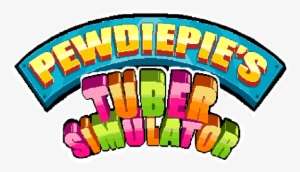Pewds Tuber Simulator Logo - Pewdiepie Tuber Simulator Png PNG Image ...