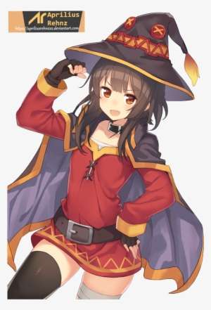 2 By Apriliusrehnzzz - Megumin Waifu PNG Image | Transparent PNG Free ...