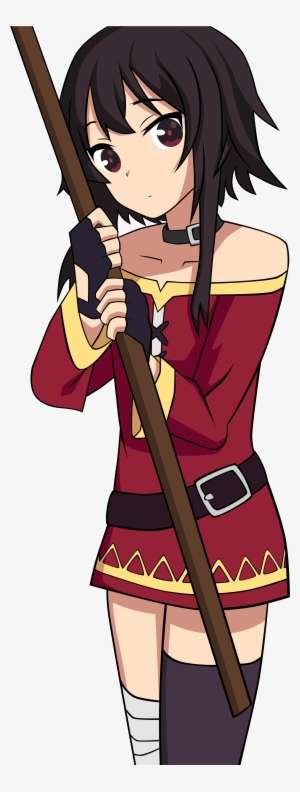 Megumin Arms Out Png - Cartoon PNG Image | Transparent PNG Free ...