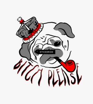Pug Life Thug - T-shirt PNG Image | Transparent PNG Free Download on ...