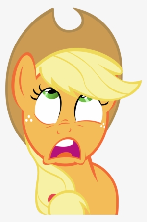 Download Applejack - My Little Pony Applejack Scared | Transparent PNG ...