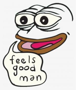 Feels Good Man - Pepe Feels Good Man PNG Image | Transparent PNG Free ...