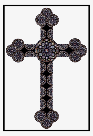 Chartres Cross With Black Frame For Wiki Science Entry - Ye Shall Know ...